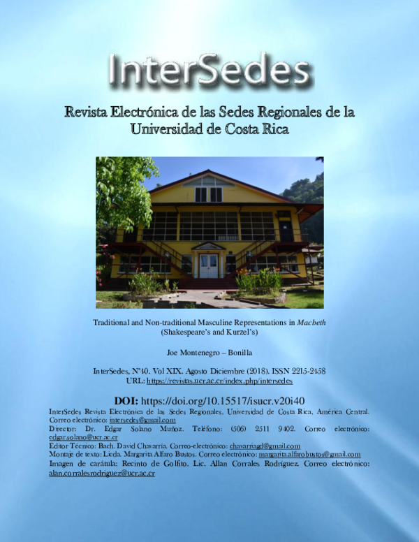(PDF) Traditional and Non-traditional Masculine Representations in ...