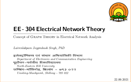 (PDF) EE-304 Electrical Network Theory [Class Note #2- Introduction to ...