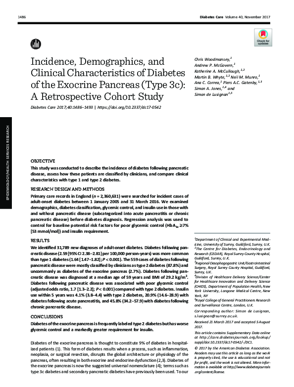 (PDF) Incidence, Demographics, and Clinical Characteristics of Diabetes ...