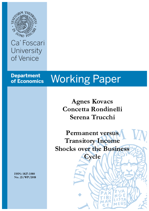 (PDF) Permanent versus Transitory Income Shocks over the Business Cycle ...