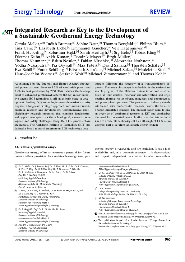 (PDF) Integrated research as key to the development of a sustainable ...