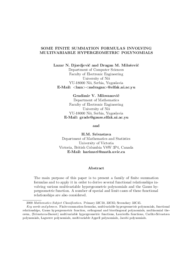 pdf-some-finite-summation-formulas-involving-multivariable