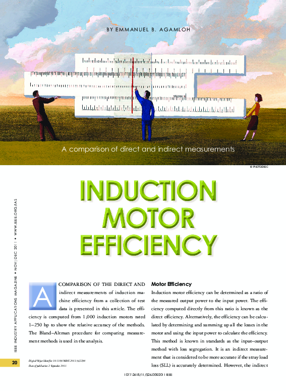 (PDF) Induction Motor Efficiency