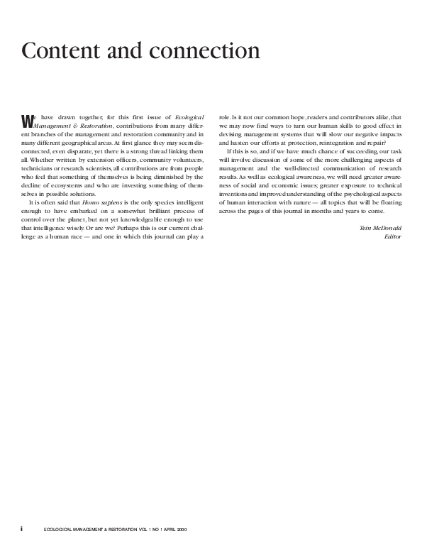 (PDF) Content and connection