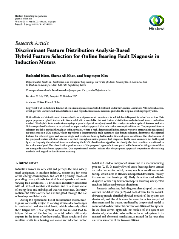 (PDF) Discriminant Feature Distribution Analysis-Based Hybrid Feature Selection for Online ...