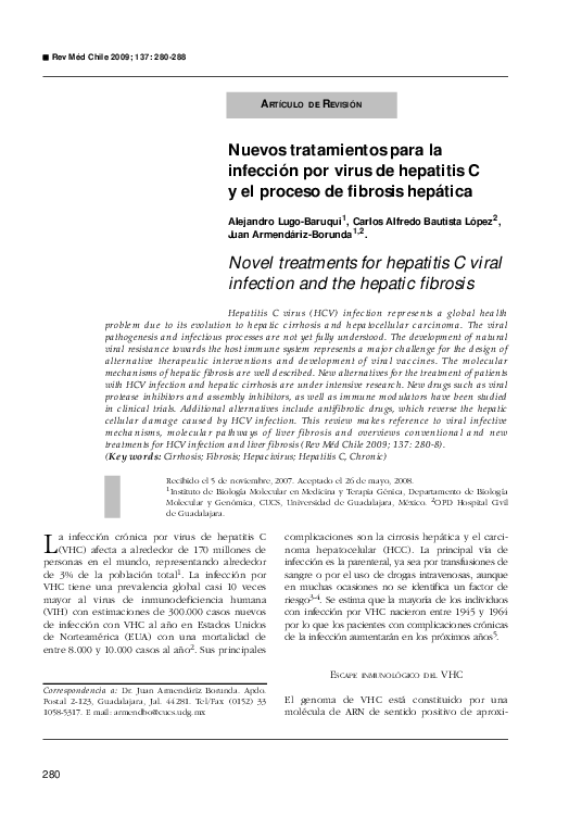 (PDF) Nuevos tratamientos para la infección por virus de hepatitis C y ...