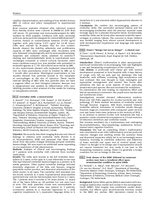 (PDF) P021 Fetal closure of the MMC followed by caesarean section may ...