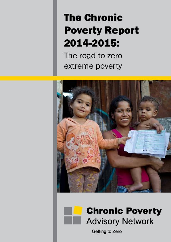 (PDF) The Chronic Poverty Report 2014-2015: The Road to Zero Extreme ...
