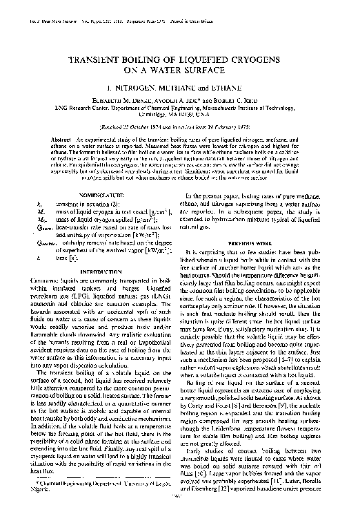 (PDF) Transient boiling of liquefied cryogens on a water surfaceII ...
