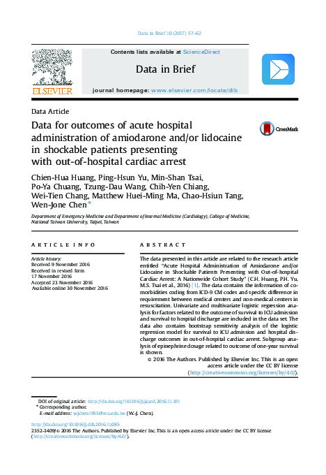 (PDF) Nifekalant versus Amiodarone for Out-Of-Hospital Cardiac Arrest ...
