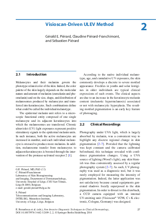 (PDF) Visioscan-Driven ULEV Method