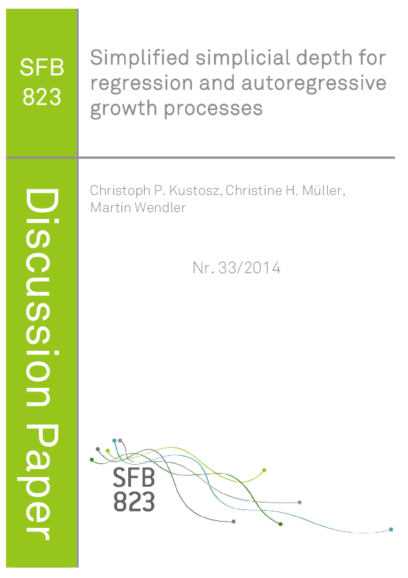 (PDF) Simplified simplicial depth for regression and autoregressive growth processes
