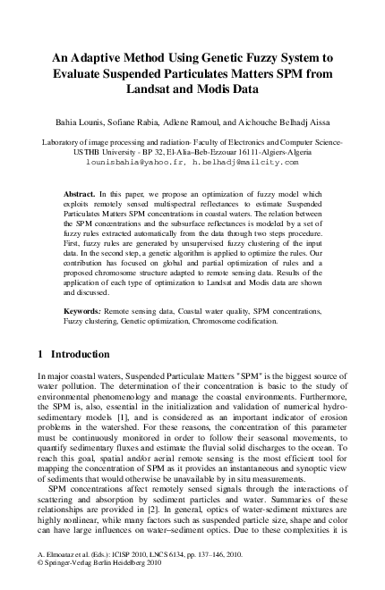 (PDF) An Adaptive Method Using Genetic Fuzzy System to Evaluate ...