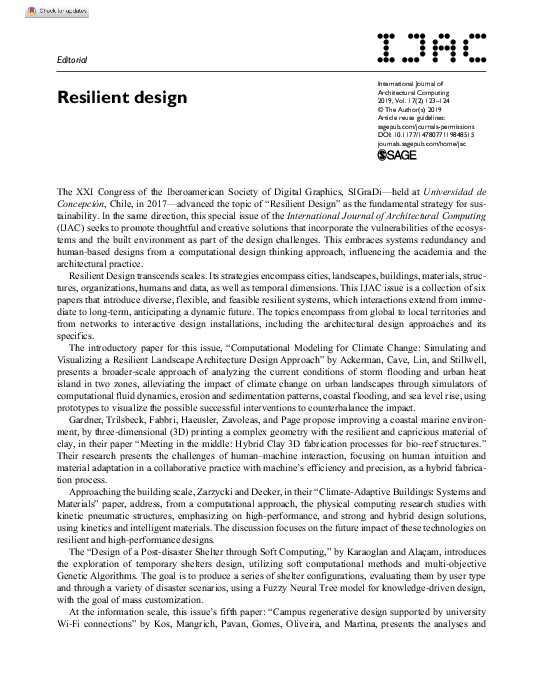 (PDF) Resilient design