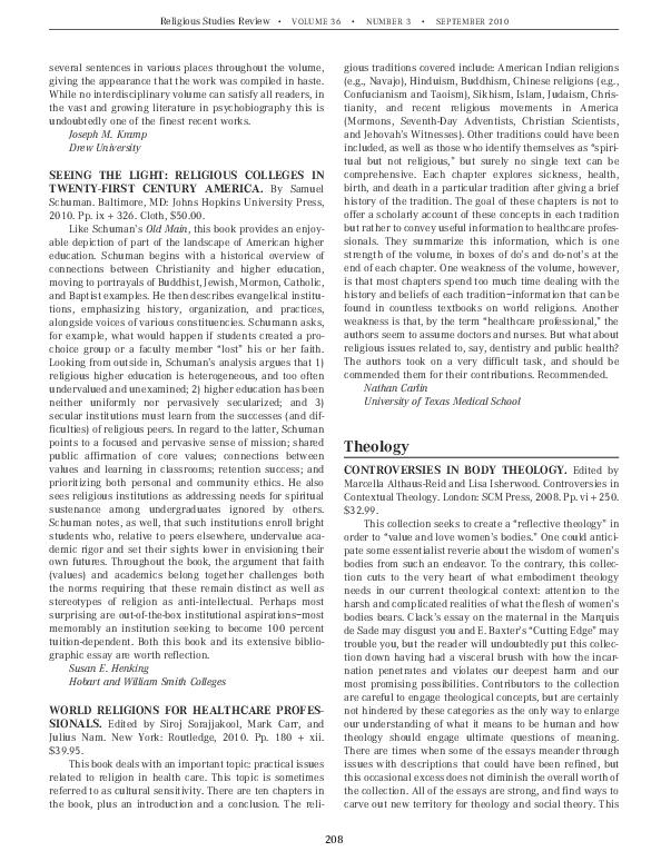 (PDF) Living at the Crossroads: An Introduction to Christian Worldview ...