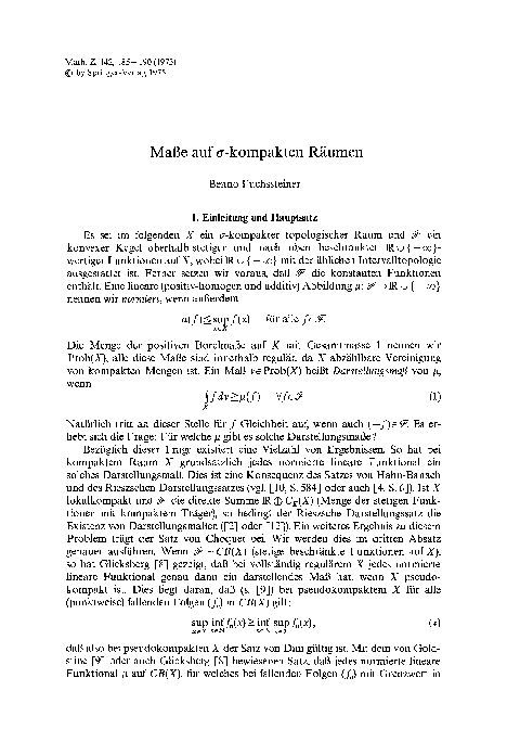 (PDF) Ma e auf ?-kompakten R umen | Benno Fuchssteiner - Academia.edu