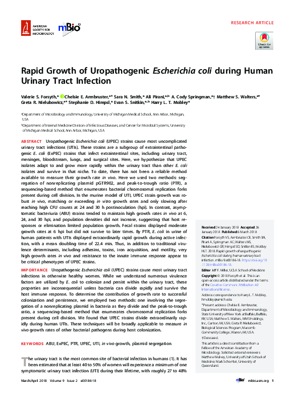 (PDF) {"__content__"=>"Rapid Growth of Uropathogenic during Human ...