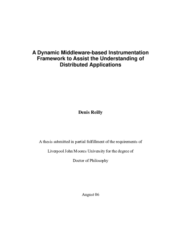 (PDF) A Dynamic Middleware-based Instrumentation Framework to Assist the Understanding of ...