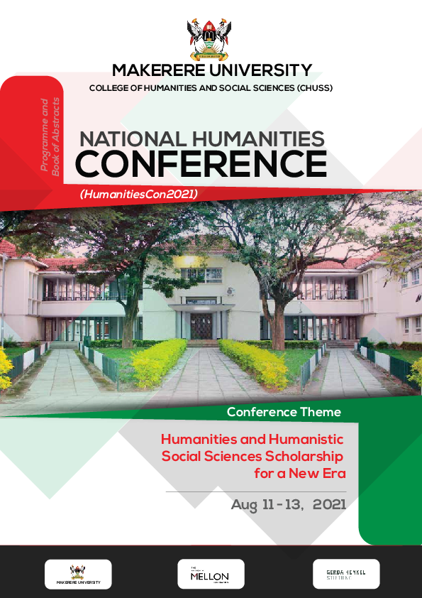 (PDF) Book of abstracts - National Humanities Conference