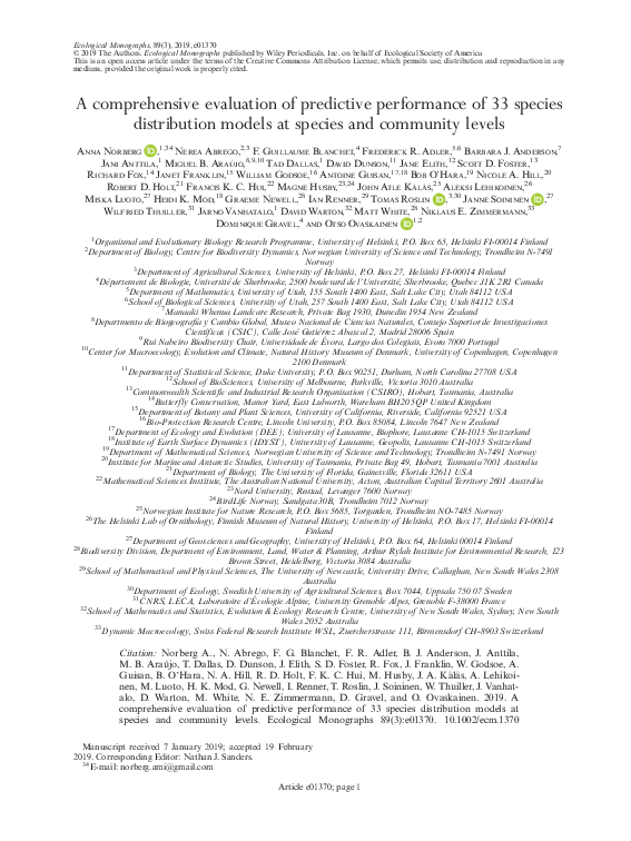 (PDF) A comprehensive evaluation of predictive performance of 33 ...