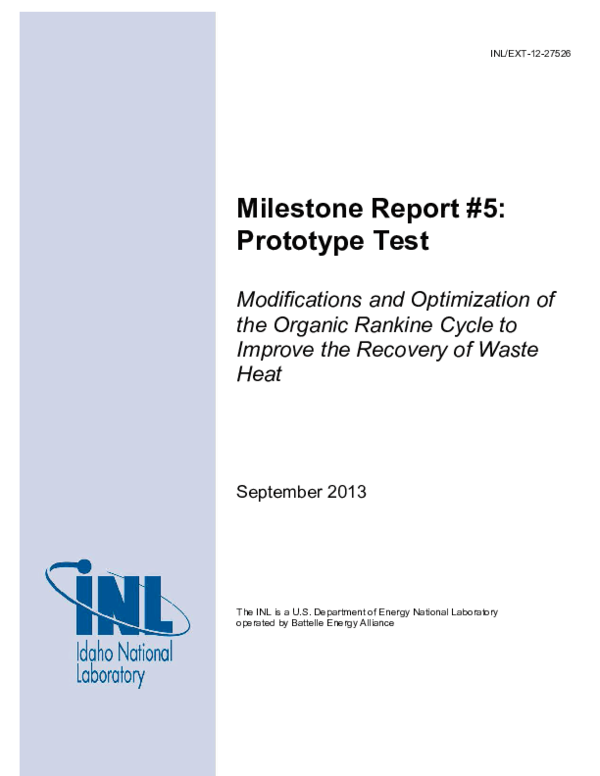 (PDF) Milestone Report #5: Prototype Test Modifications