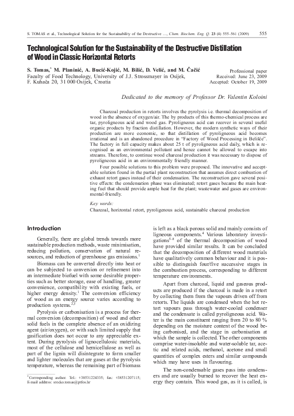 (PDF) Technological Solution for the Sustainability of the Destructive ...