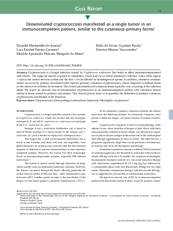 (PDF) Interdigital pilonidal sinus in the foot | lucia campos ...