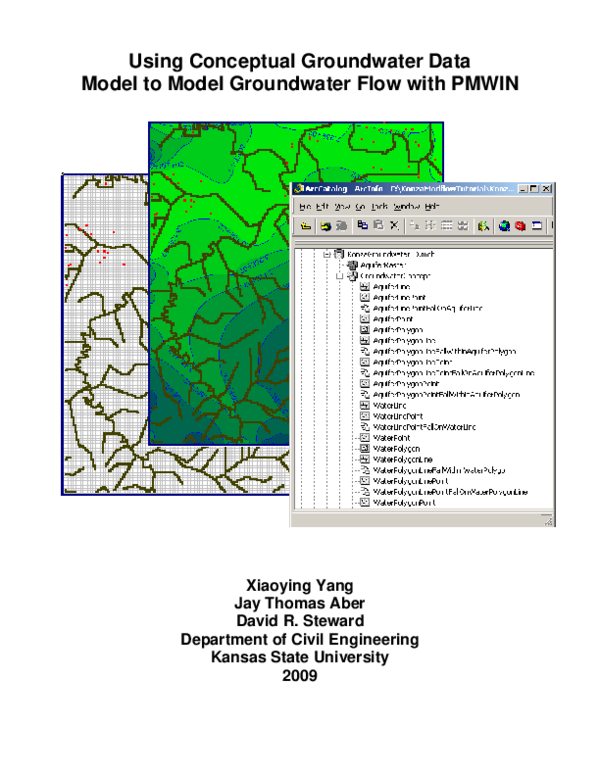 Pdf Using Conceptual Groundwater Data Model To Model Groundwater Flow With Pmwin Jay Aber