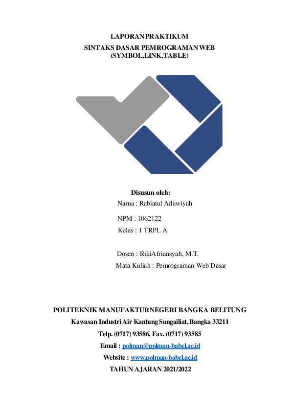 (PDF) Rabiatul Adawiyah Minggu