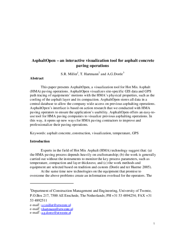 (PDF) AsphaltOpen–an interactive visualization tool for asphalt ...