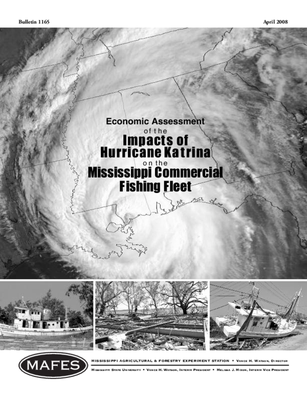 (PDF) Economic Assessment of the Impacts of Hurricane Katrina on ...