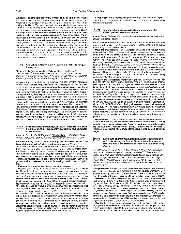 (PDF) P-673 Evaluating a new clinical assessment tool: The fatigue ...
