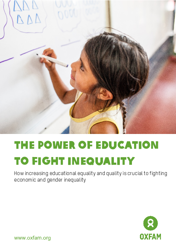 (PDF) The Power of Education to Fight Inequality: How increasing ...