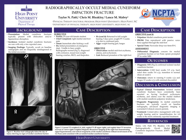 (PDF) Radiographically Occult Medial Cuneiform Impaction Fracture ...