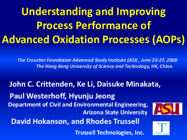 (PDF) Understanding and Improving Process Performance of Advanced ...