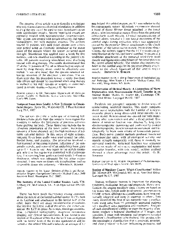 (PDF) Staging of maxillary cancer: Which classification?