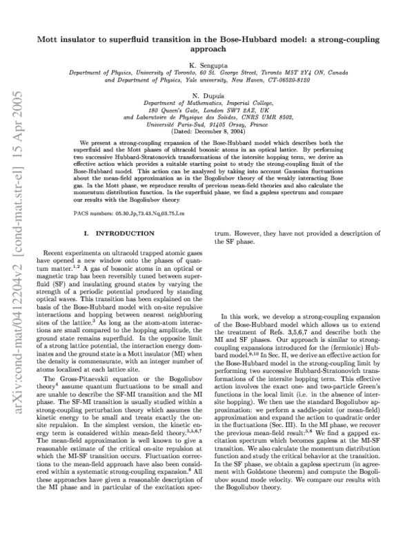 (PDF) Mott-insulator–to–superfluid transition in the Bose-Hubbard model ...