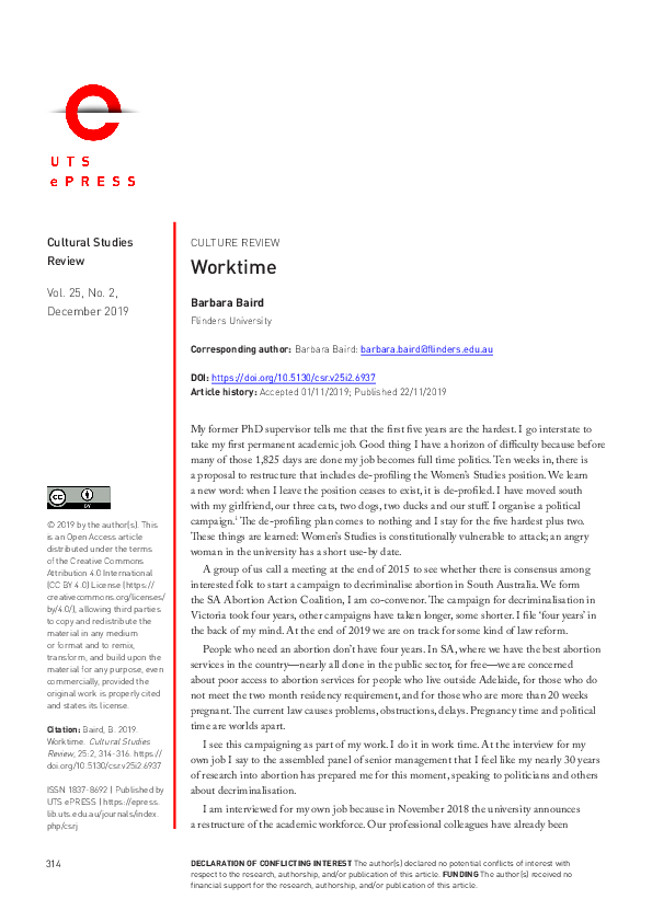 (PDF) Worktime