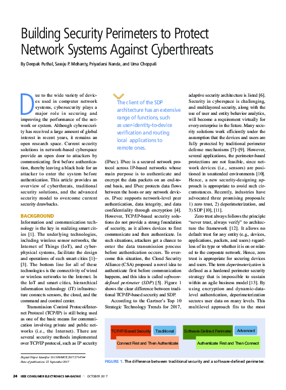 (PDF) Building Security Perimeters to Protect Network Systems Against ...
