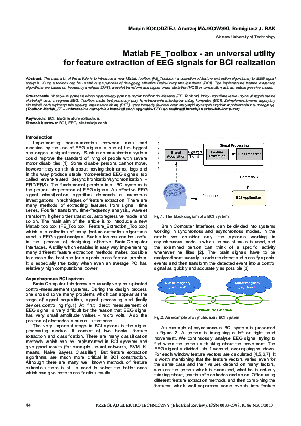 (PDF) Matlab FE_Toolbox-an universal utility for feature extraction of EEG signals for BCI ...