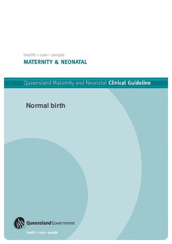 (PDF) Normal birth