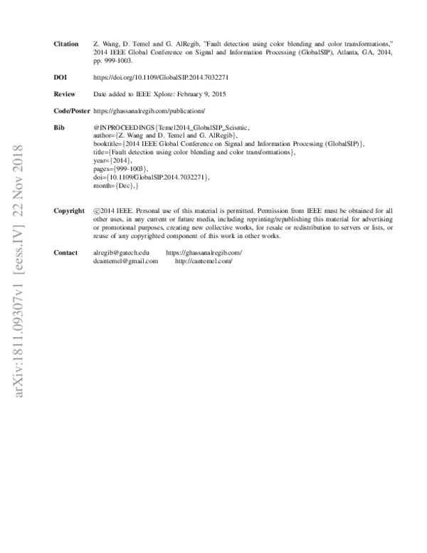 Pdf Fault Detection Using Color Blending And Color Transformations