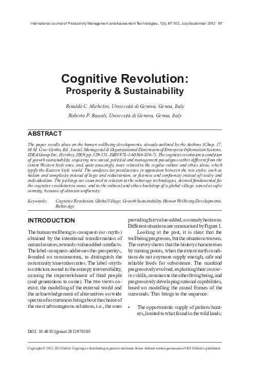 (PDF) Cognitive Revolution