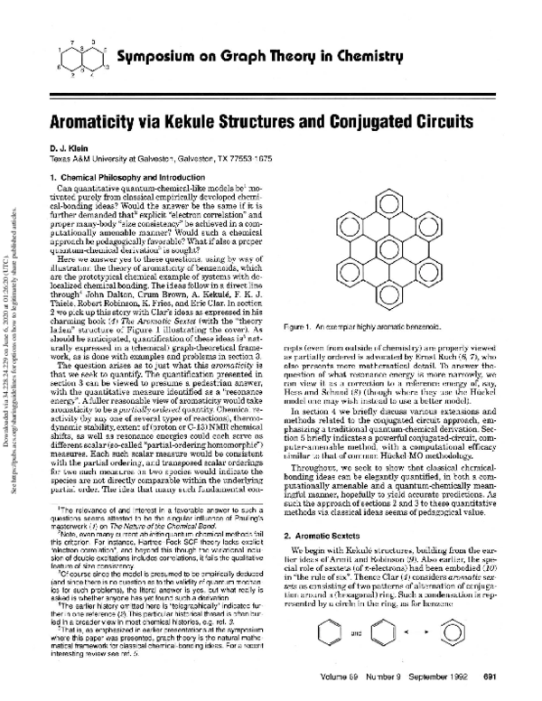 Kekule Structure Examples