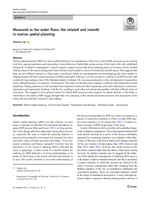 (PDF) Narrative assemblages for power-balanced coastal and marine ...