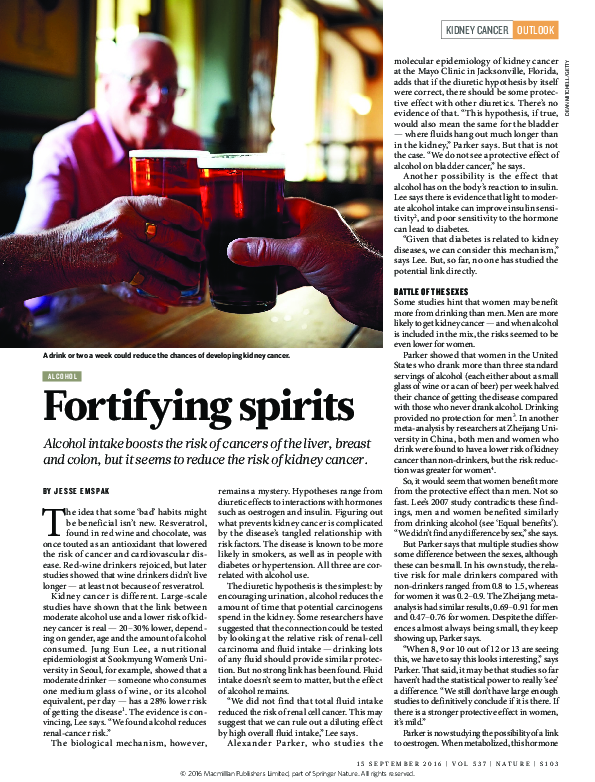 (PDF) Alcohol: Fortifying spirits