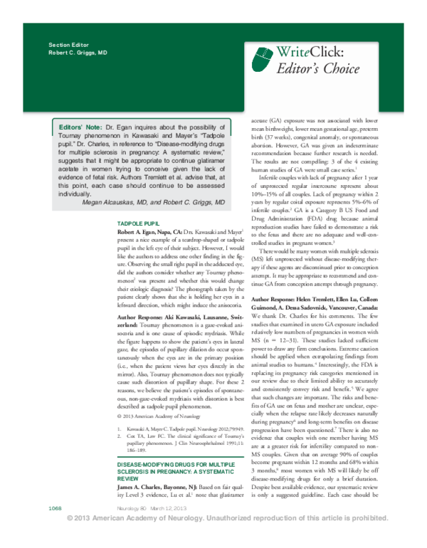 (PDF) Tadpole pupil | Deborah Friedman - Academia.edu