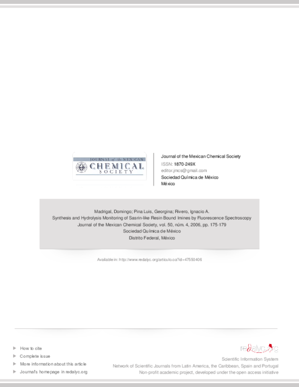 (PDF) Synthesis and Hydrolysis Monitoring of Sasrin-like Resin Bound ...