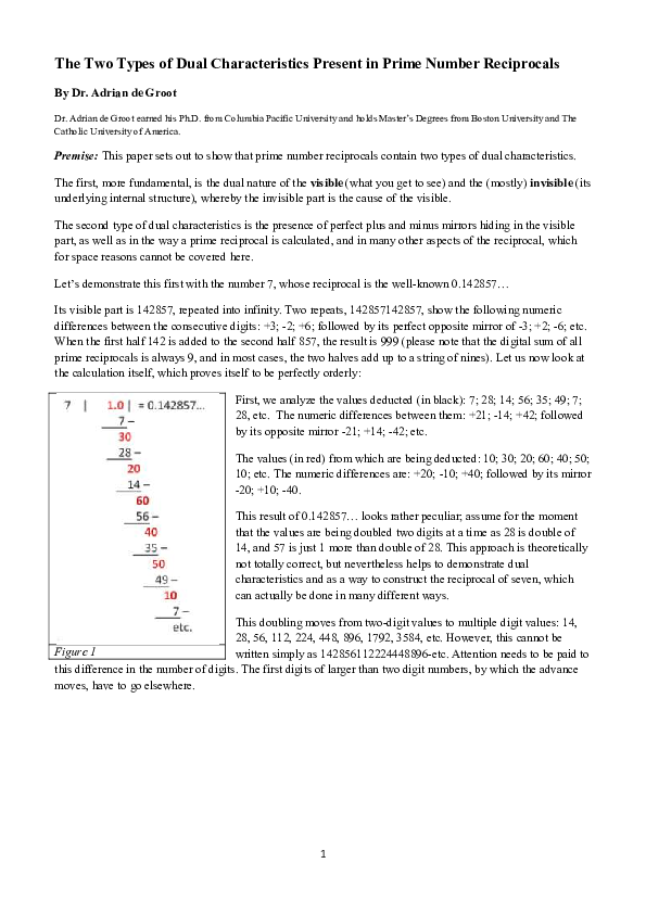 (PDF) The Two Types of Dual Characteristics Present in Prime Number ...