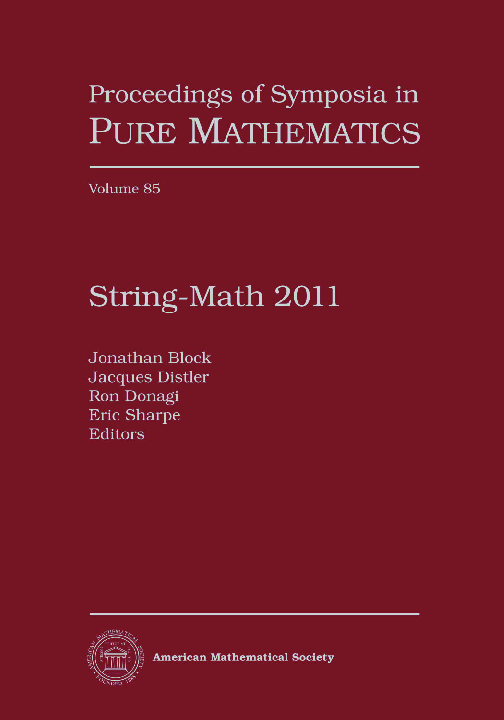 Pdf String Math 2011